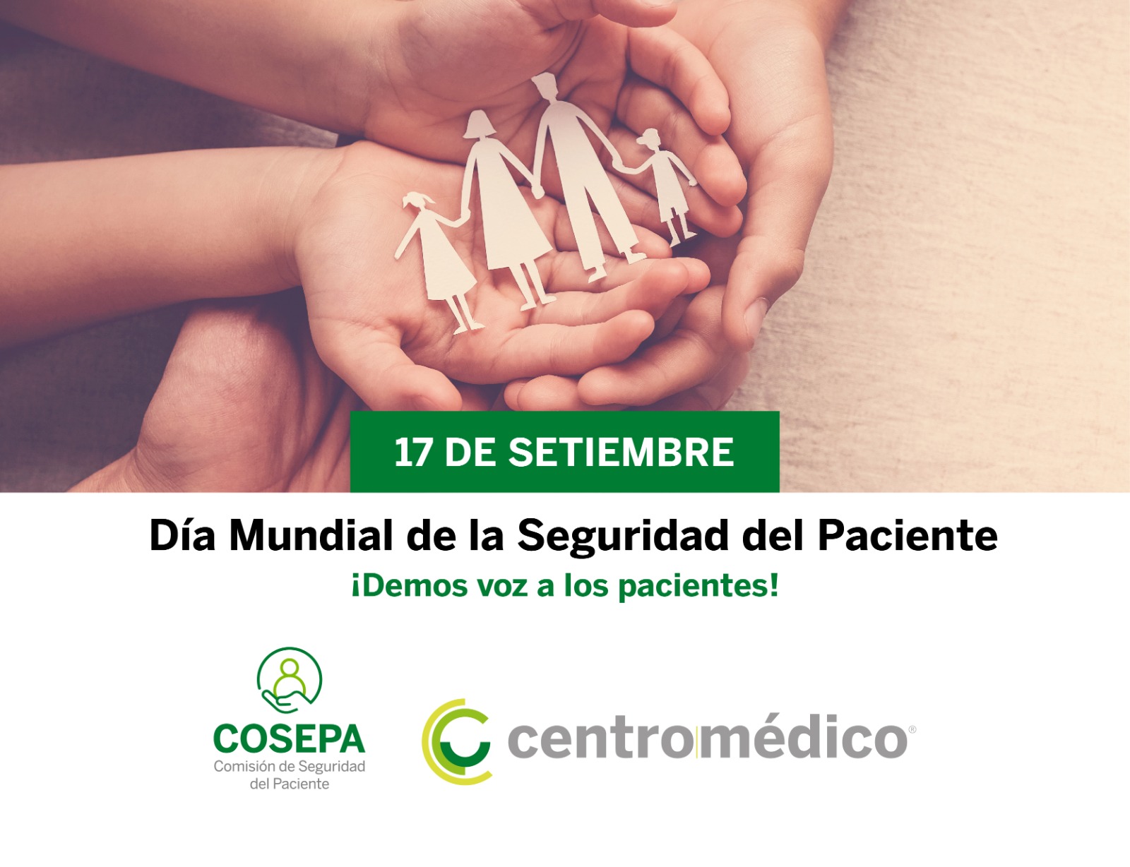 Día Mundial de la Seguridad del Paciente 2023: Involucrar a los ...