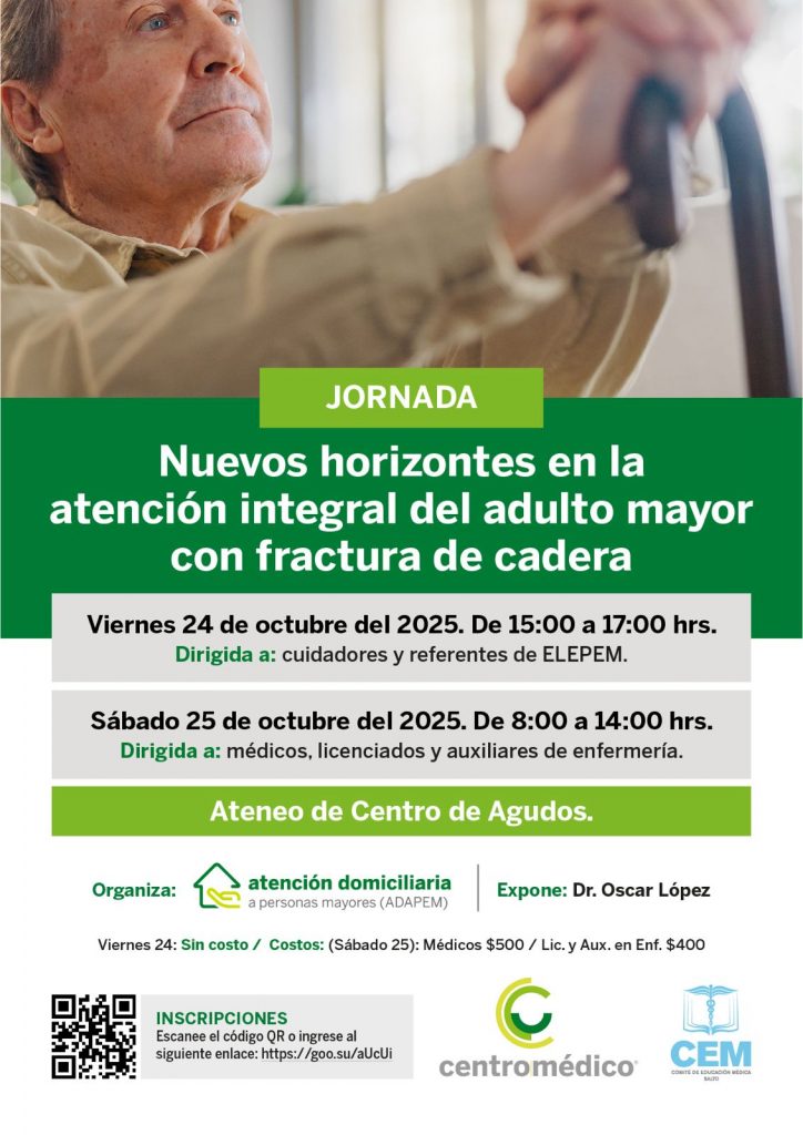 JORNADA: Nuevos horizontes en la atención integral del adulto mayor con ...